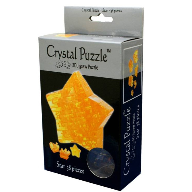 3D Star Crystal Puzzle | By assembling the interlocking pieces of this ...