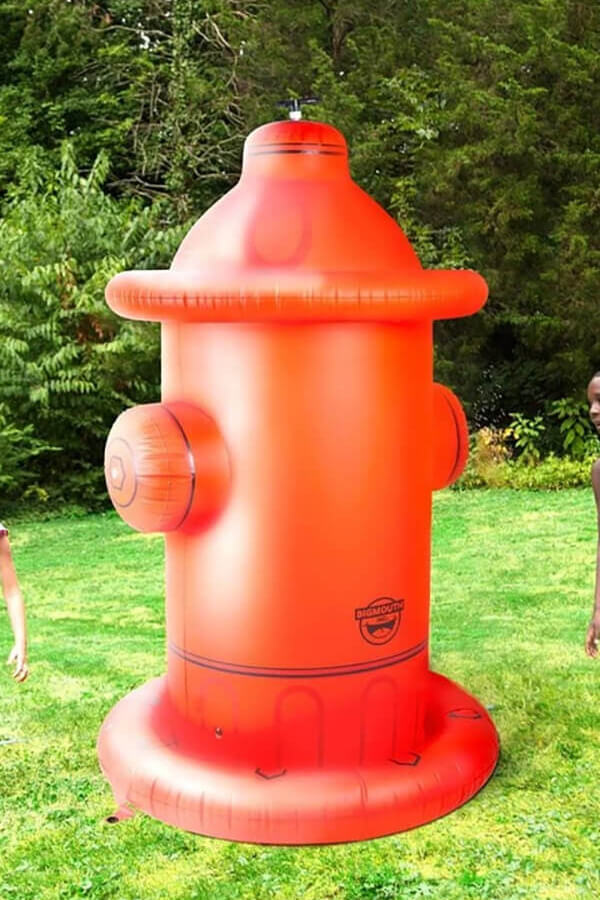 Ginormous Fire Hydrant Yard Sprinkler | Beat the heat, fire hydrant style!