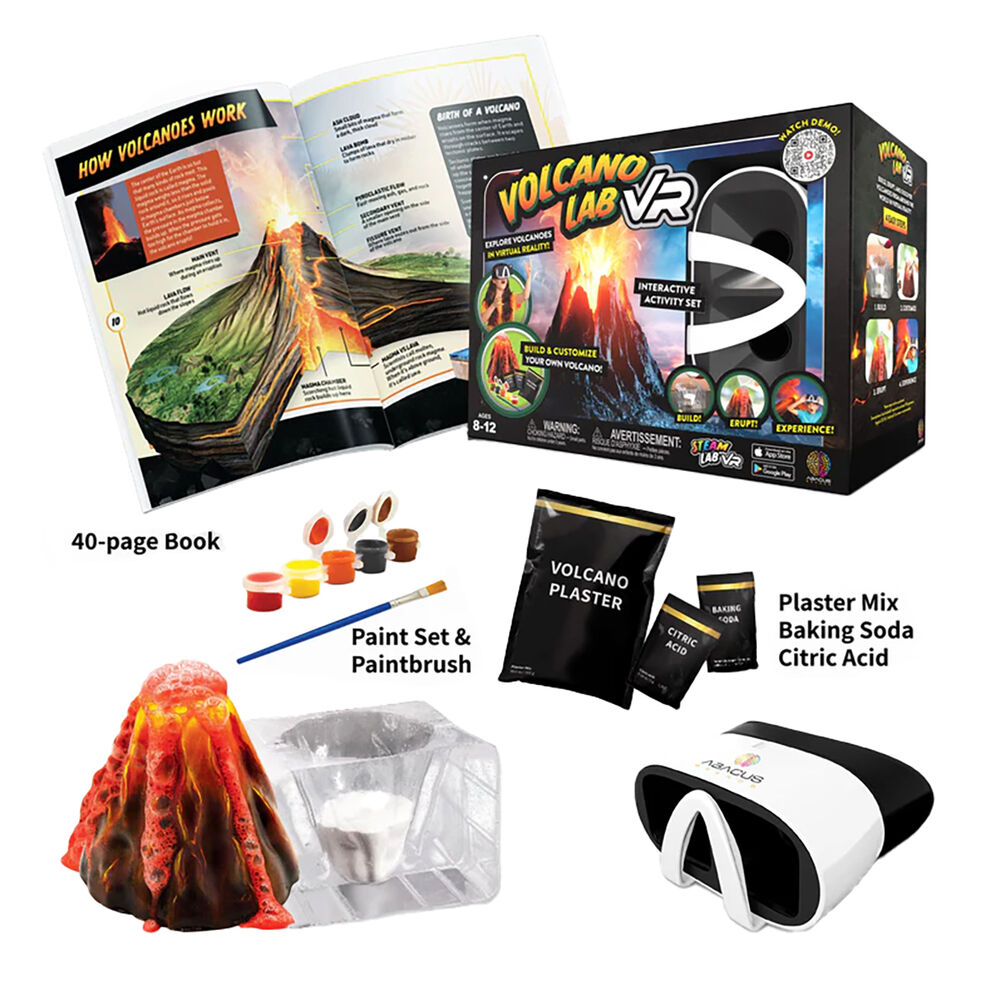 Volcano Lab Virtual Reality Kit 2.0 | Experience a 360 virtual reality ...