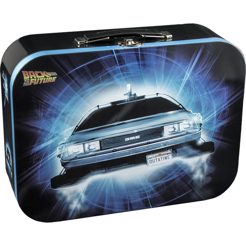 Back to the Future Delorean Lunchbox | Classic Time Travel Gear