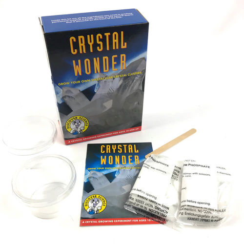 Crystal Growing Kit | Grow your own spectacular crystal clusters!