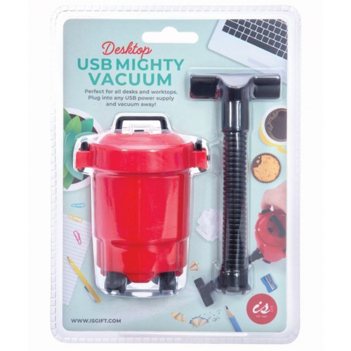 Desktop USB Mighty Vacuum | A fun gift idea for messy co-workers!