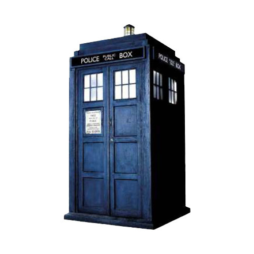 Dr Who - Tardis Desktop Cardboard Cut-out | Dr Who themed Desktop