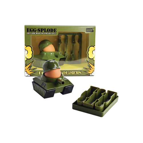 Eggsplode Eggs and Soldiers | Declare war on your breakfast each morning!