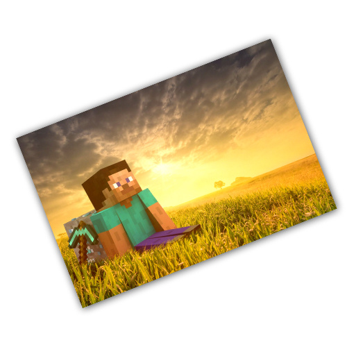 FREE Minecraft Steve Poster