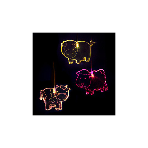 Farmyard Glow Light Mobile | A farmyard themed night light!
