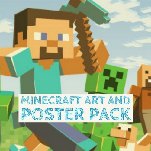Minecraft Art and Poster Pack
