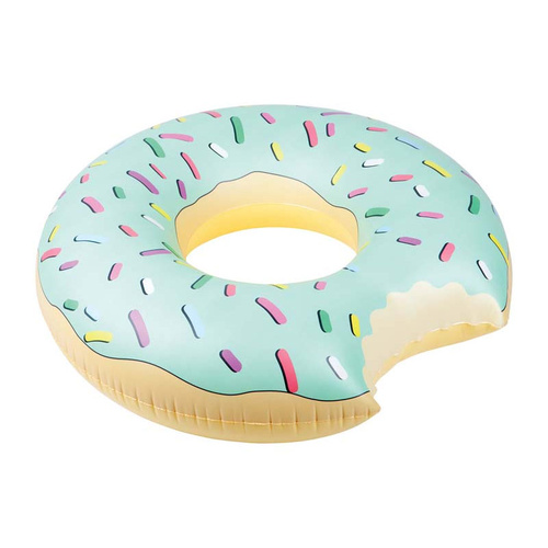 Mint Inflatable Donut | Perfect for lazy days floating around in the pool!