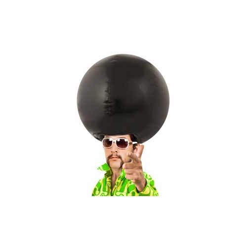 Massive Head - Afro Giant Inflatable Wig