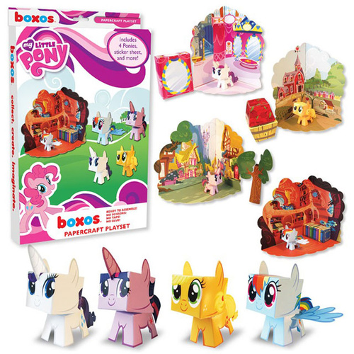 My Little Pony Papercraft Activity Set | Collect, create, imaginate!