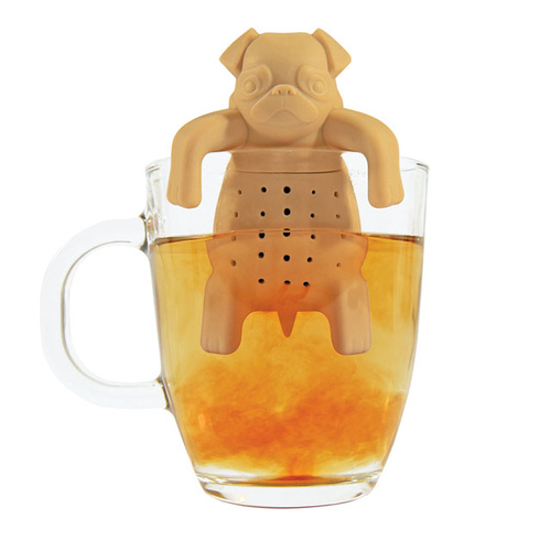 Pug in a Mug Tea Infuser | As snug as a pug in a mug!