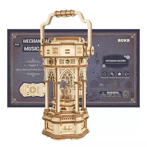ROKR Victorian Lantern Mechanical Music Box | A decorative vintage ...
