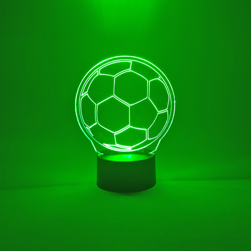 Soccer Ball LED Night Light - Sweet Dreams for Soccer Stars!