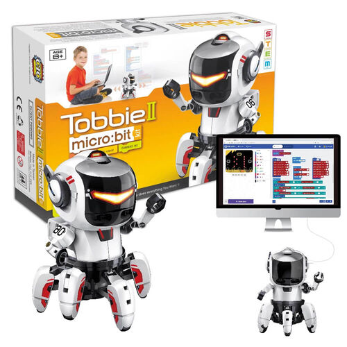 Tobbie II Robot | Looking for a challenge? Robotics meets BBC micro: bit!