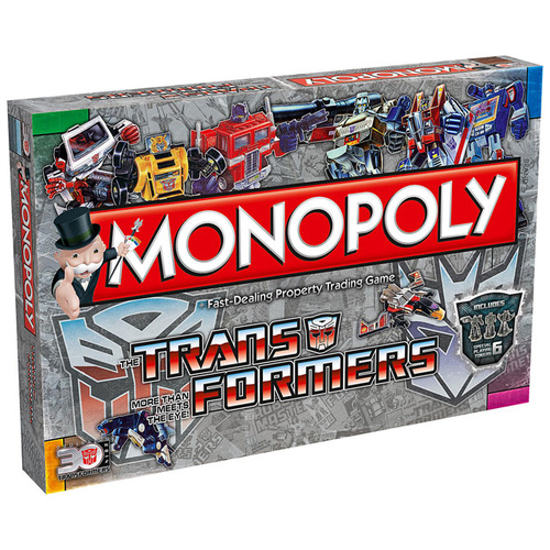 Transformers Monopoly | Travel the Transformers universe buying ...