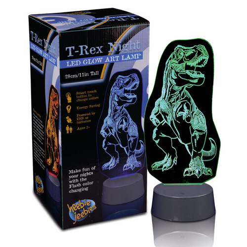 T Rex LED Light | Featuring the king of the pre-historic world!