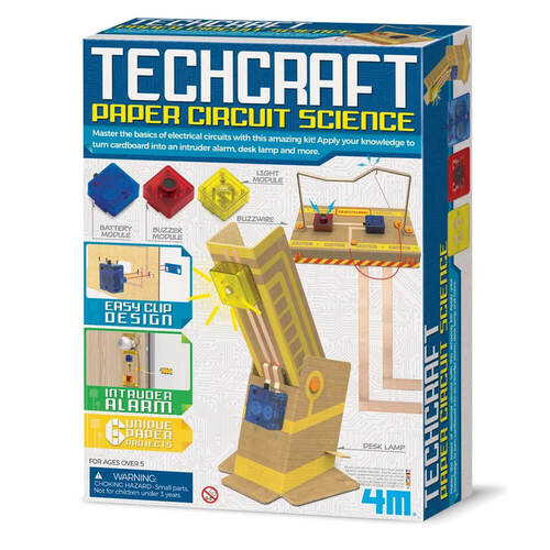 Techcraft Paper Circuit Science Kit | Bring cardstock creations to life ...